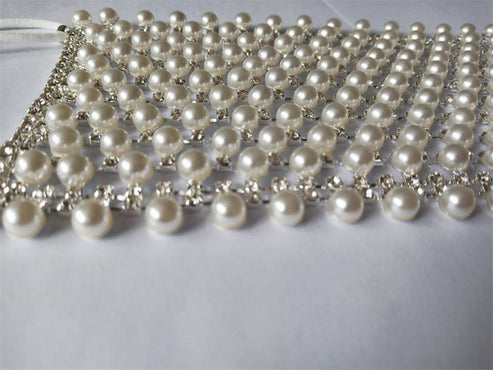 Handmade Pearl Mask Cover | ShinyGal